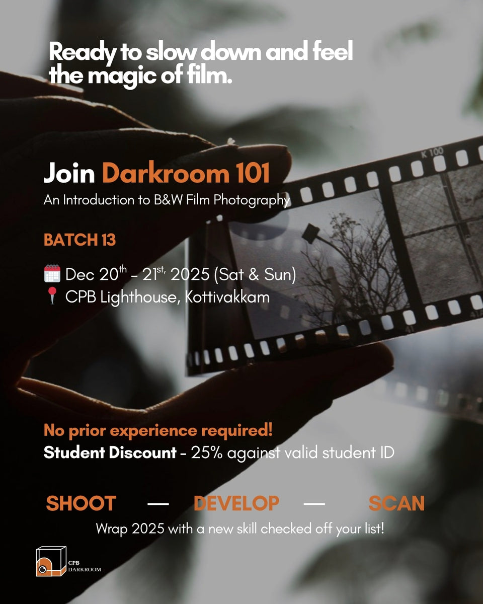 Darkroom 101 - An Introduction to B&W Film Photography – CPB Foundation