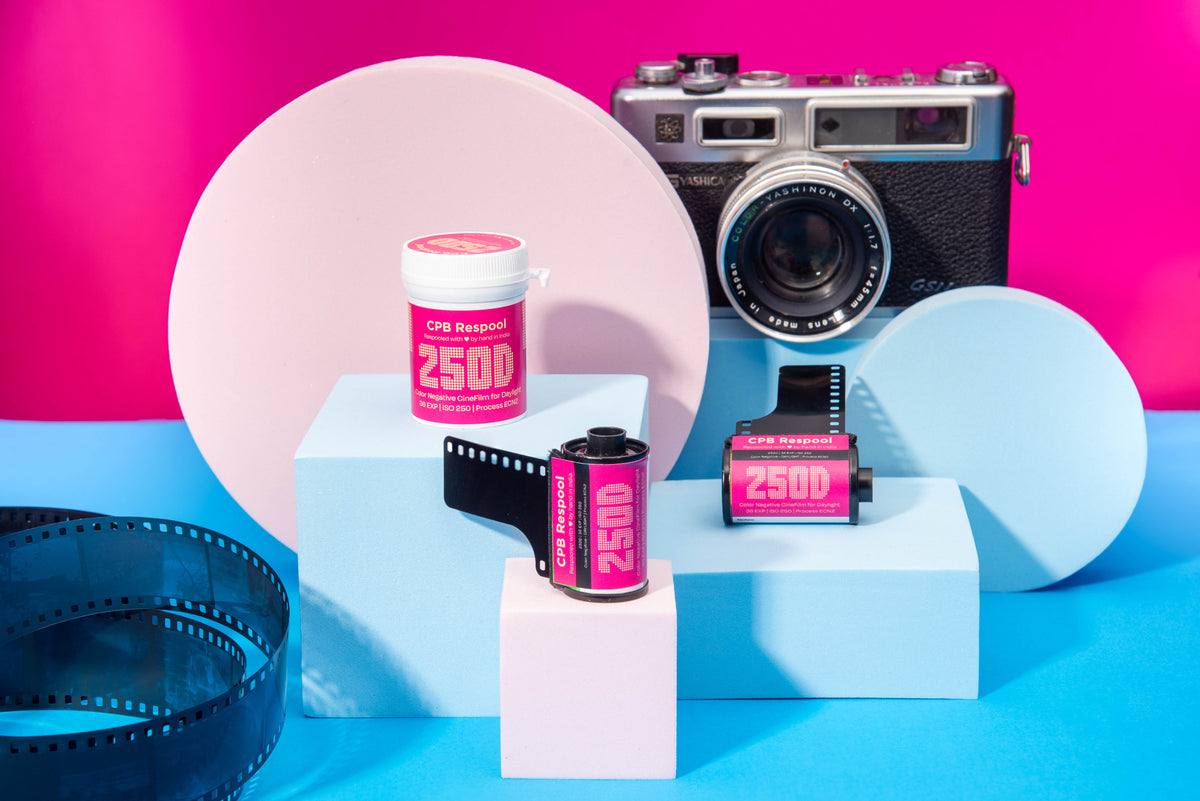 CPB ReSpool | 250D | 35mm Colour Film roll | ECN2 | 36 exp | ISO 250 ...