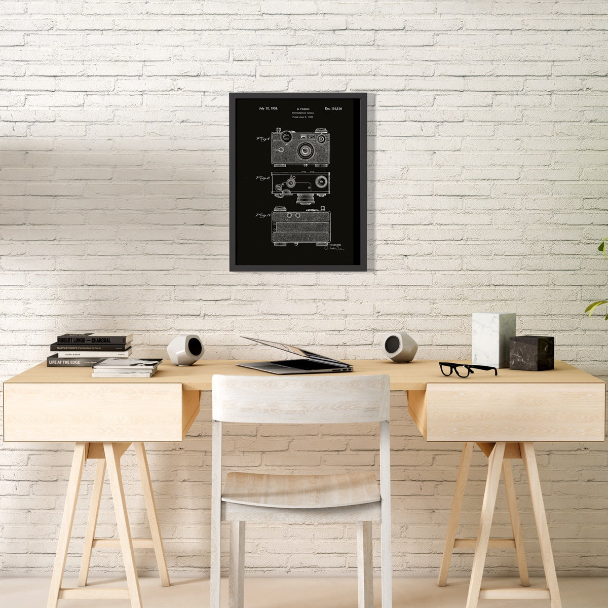 35mm Point & Shoot Camera Patent Poster | A3+| Black Background – CPB ...