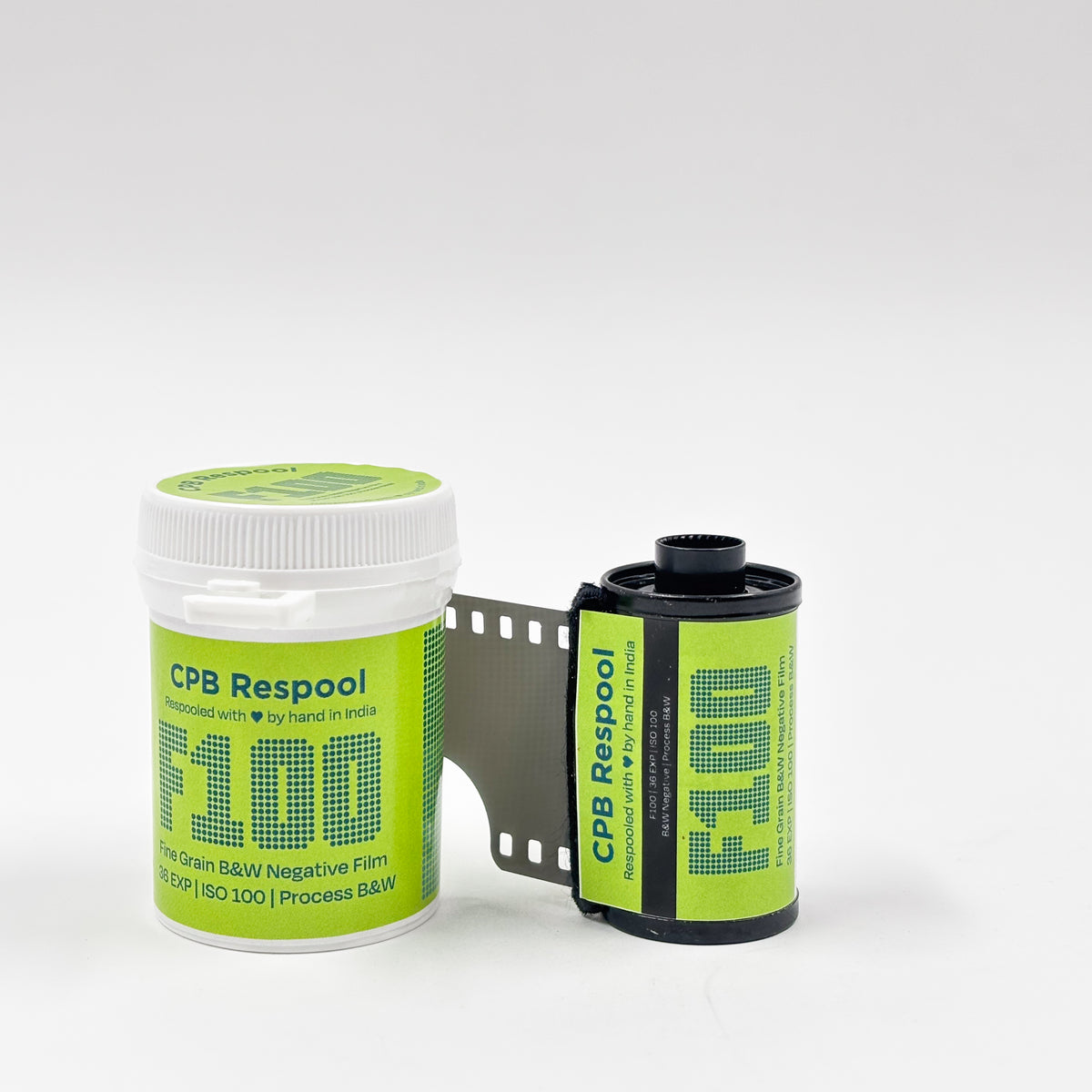 CPB ReSpool | F100 | 35mm Black & White Film roll | BW | 36 exp | ISO ...