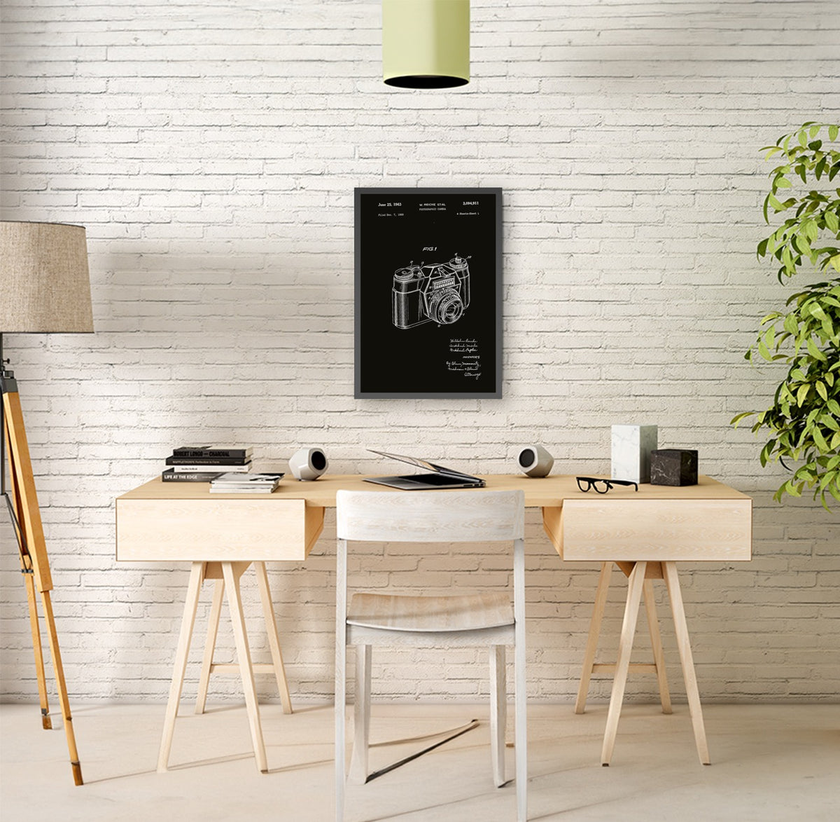 Simple Film Camera with Crank | A3+| Black Background – CPB Foundation