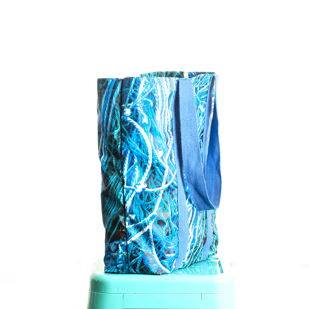 On the edge of the sea | Classic Tote Bag - Blue – CPB Foundation